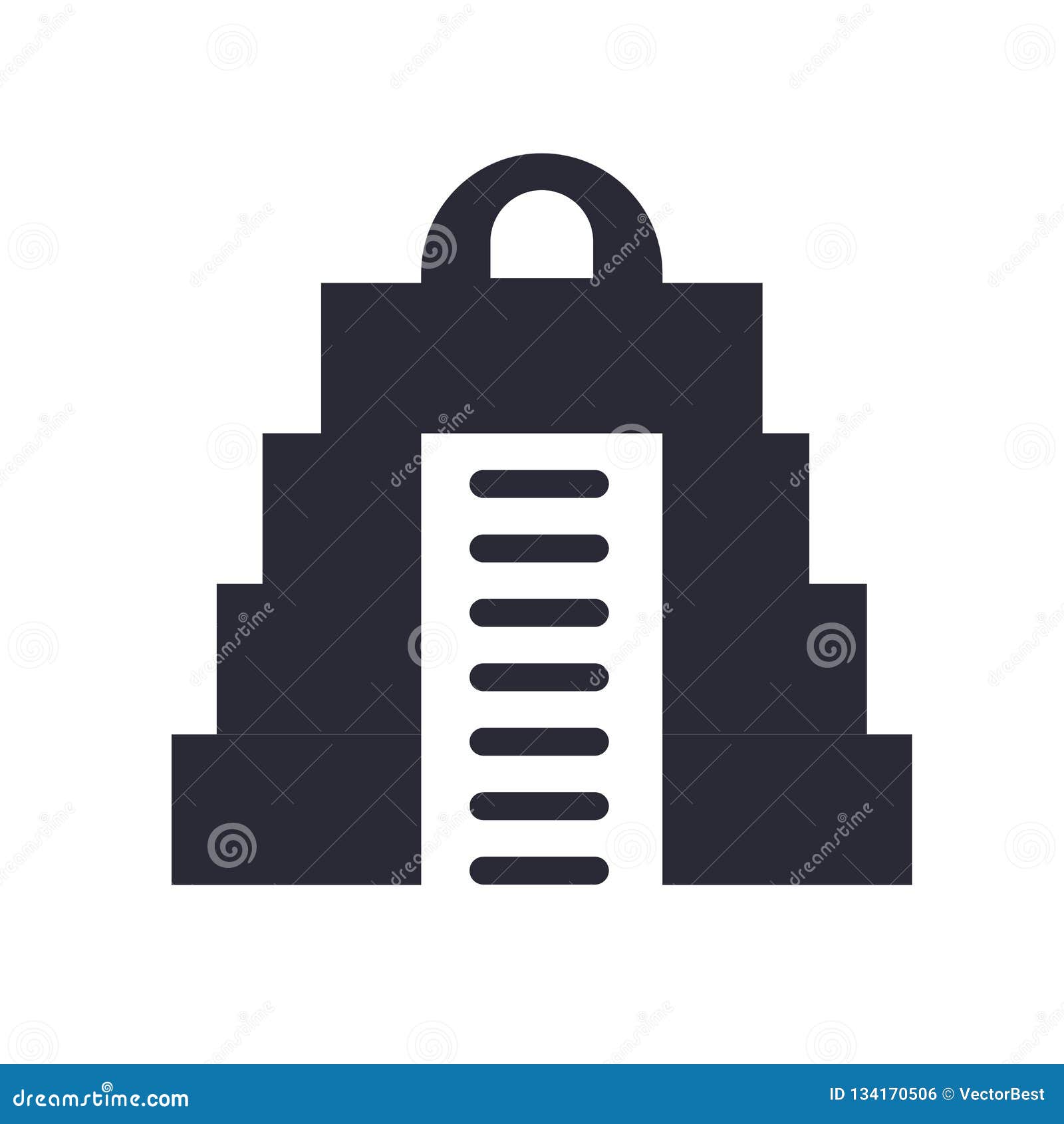 Maya Logo Original Design, Emblem With Tribal Mask, Aztec Sign Vector ...