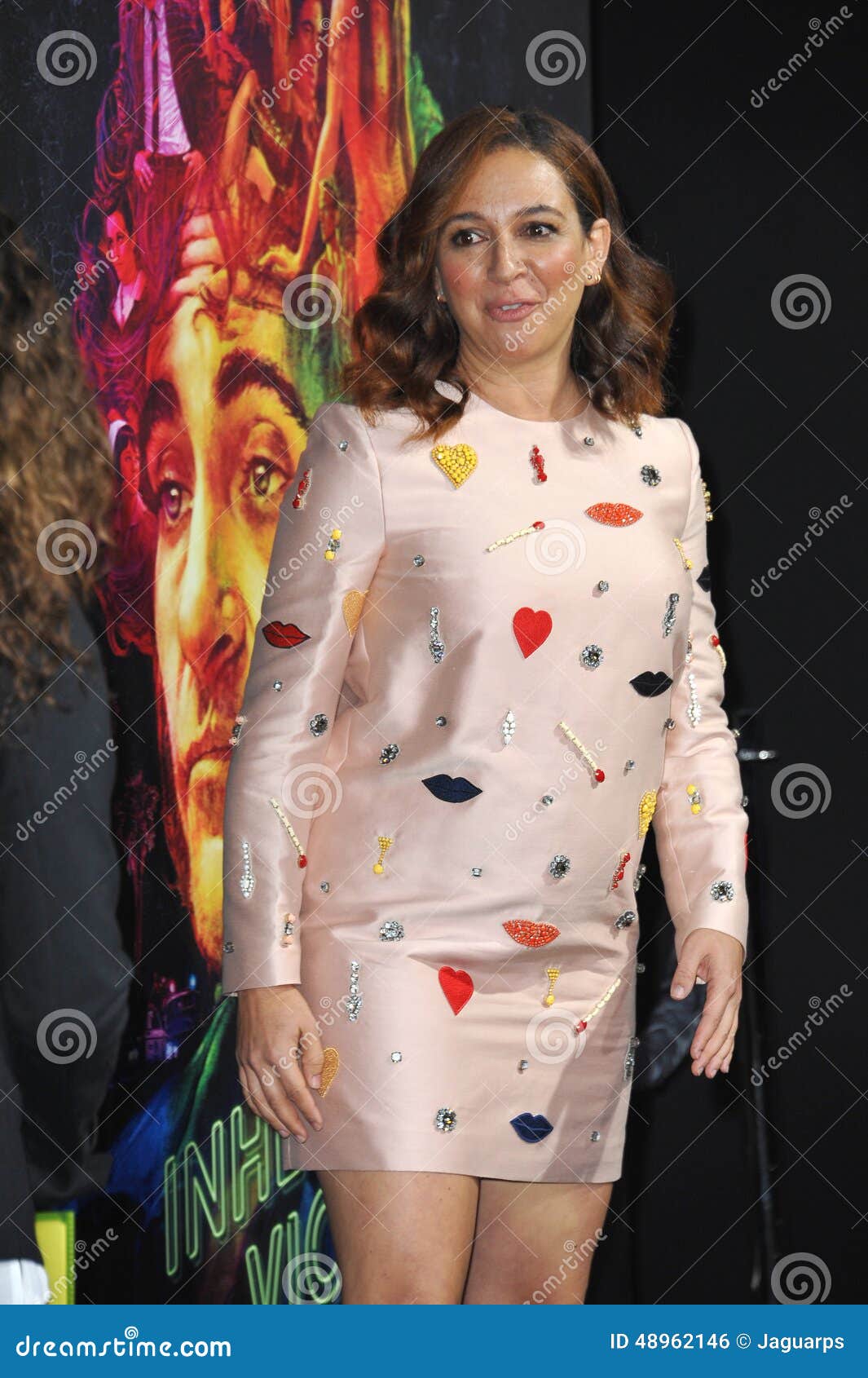 Maya Rudolph fotografia editoriale. Immagine di manicotti - 48962146