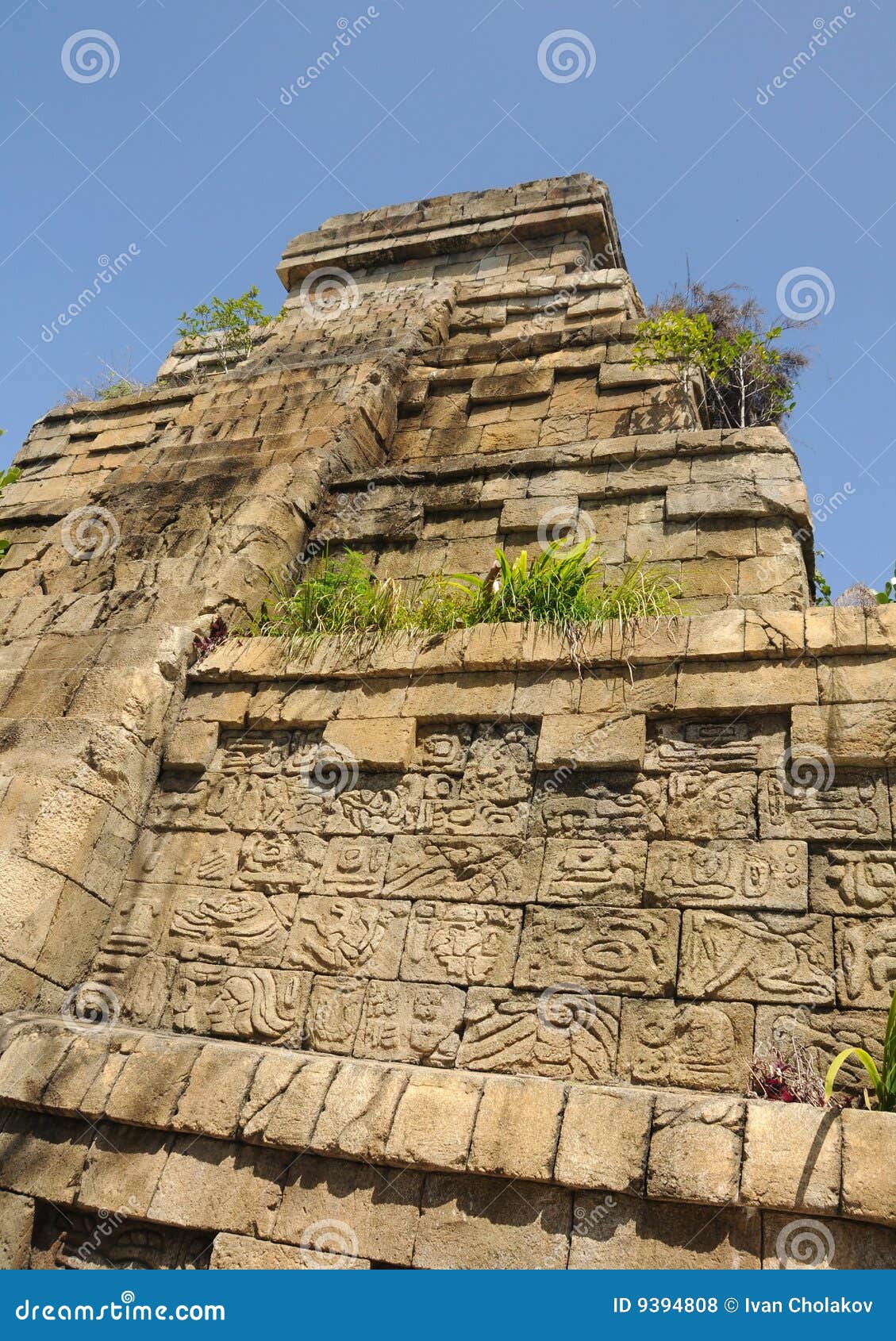 Maya ruins stock photo. Image of maya, culture, mayan - 9394808