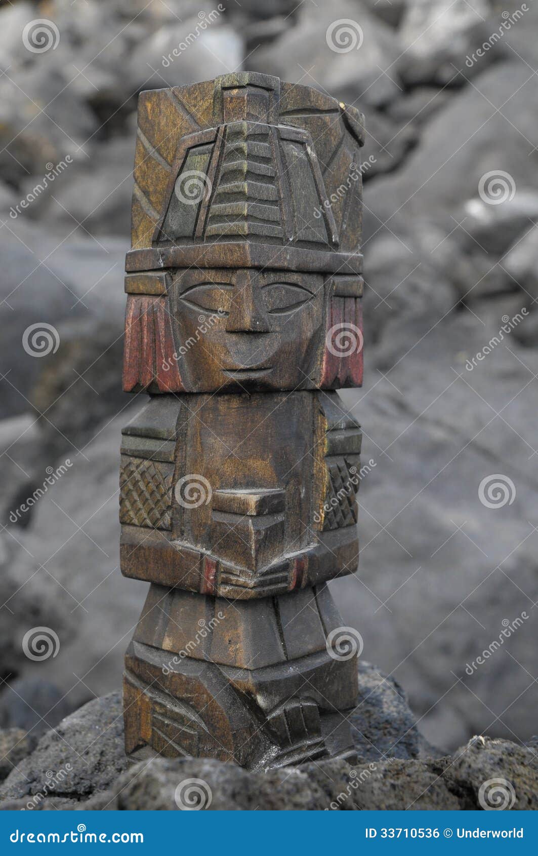 Maya Statue stock photo. Image of chichen, culture, civilization - 33710536