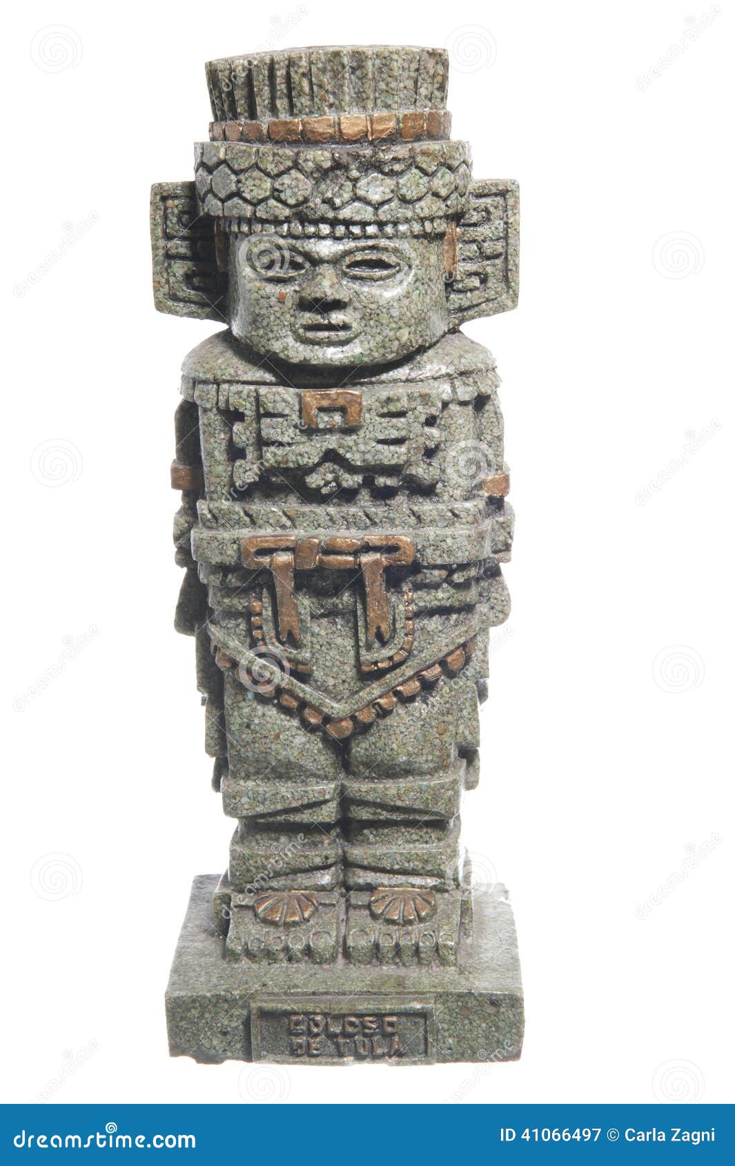 Maya statue stock image. Image of white, artifact, idol - 41066497