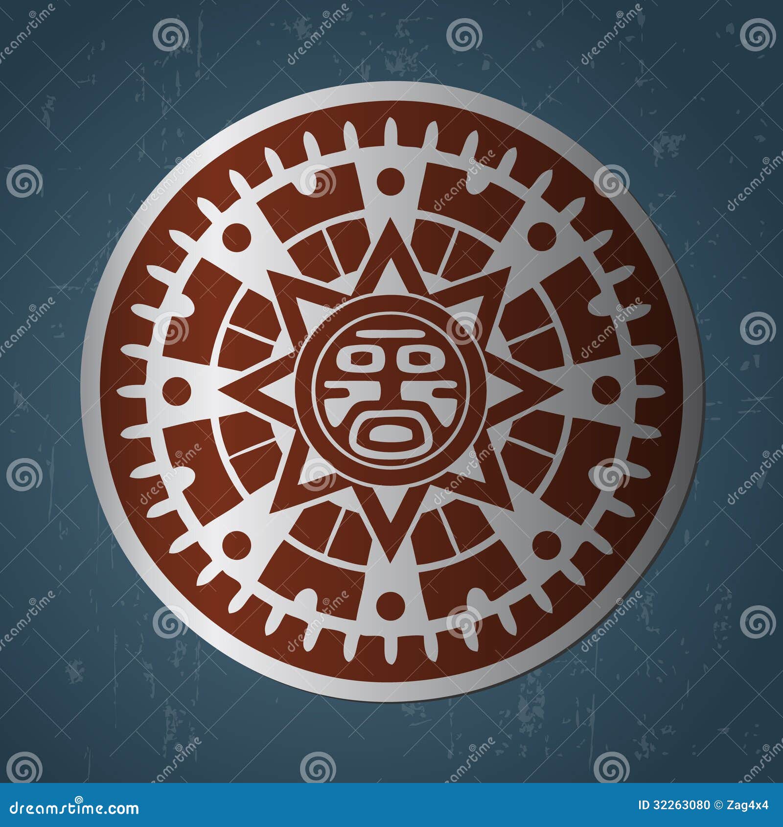 Mayan Symbols Sun