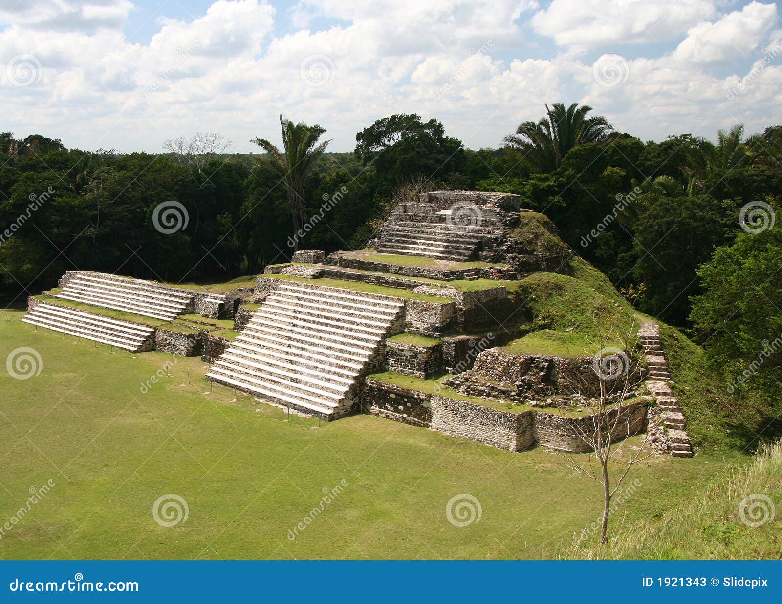 Maya Temple stock image. Image of step, historic, ruin - 1921343