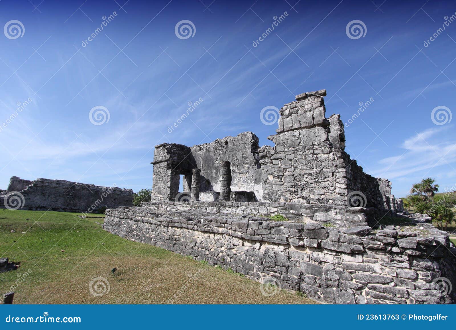 Maya Temples in Tulum, Mexico Stock Image - Image of temple, holidays ...