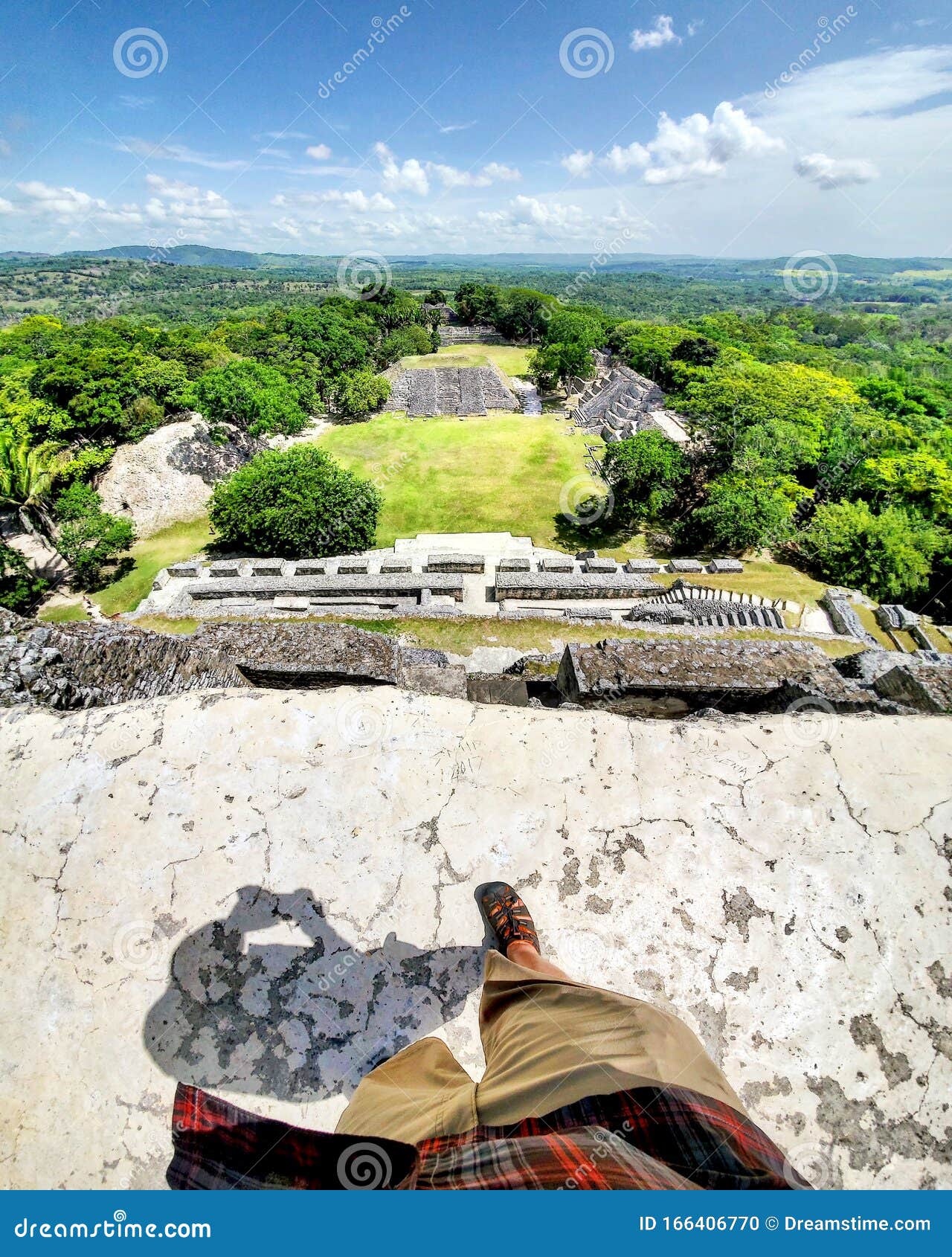 Maya Walk stock photo. Image of ruin, xunantunich, maya - 166406770
