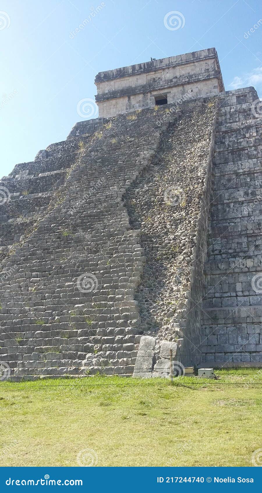 Mayan Ancestors Pyramid, Mexico Stock Photo - Image of plant, terrain ...