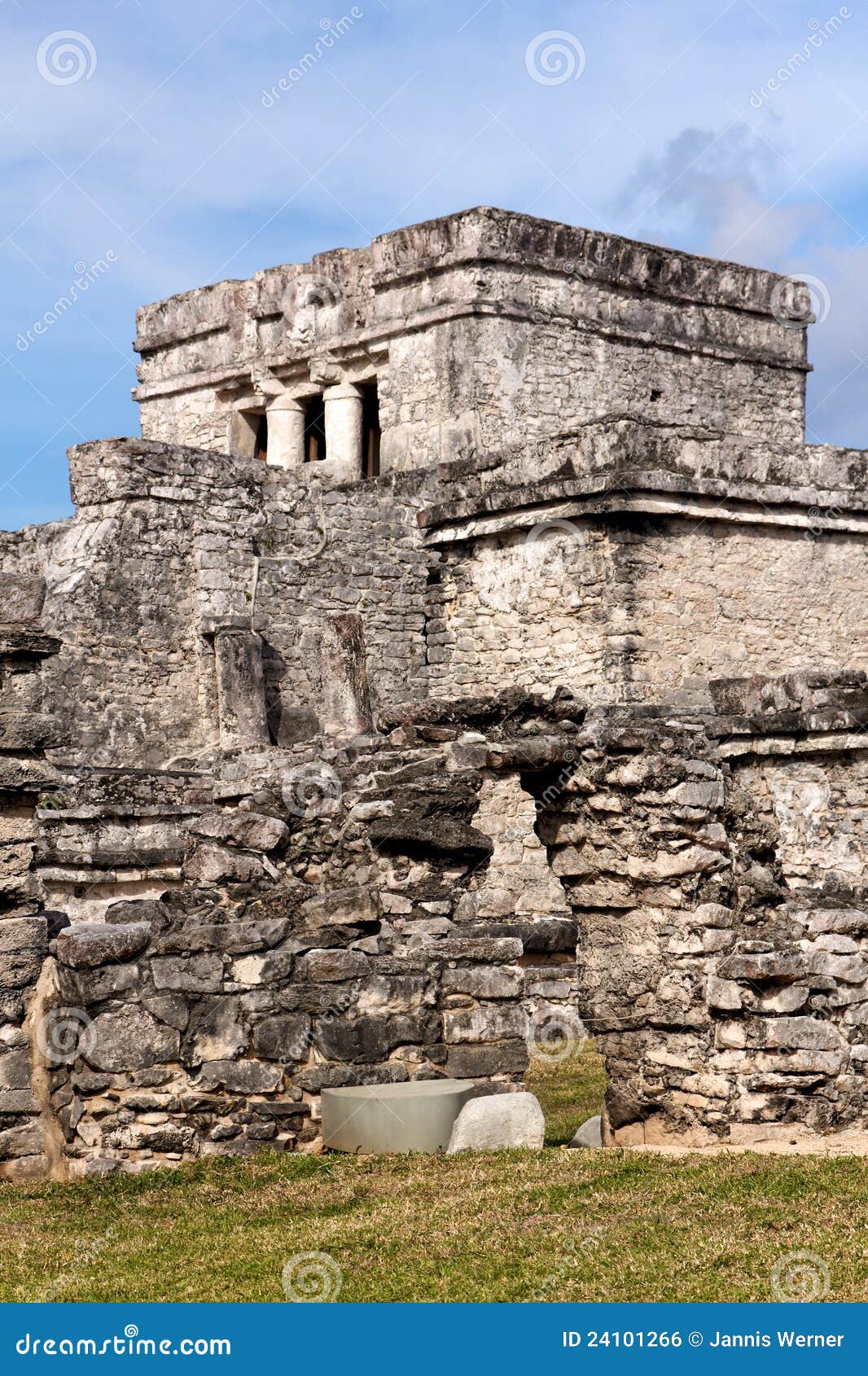 Mayan Building at Tulum Mexico Stock Photo - Image of buildings ...