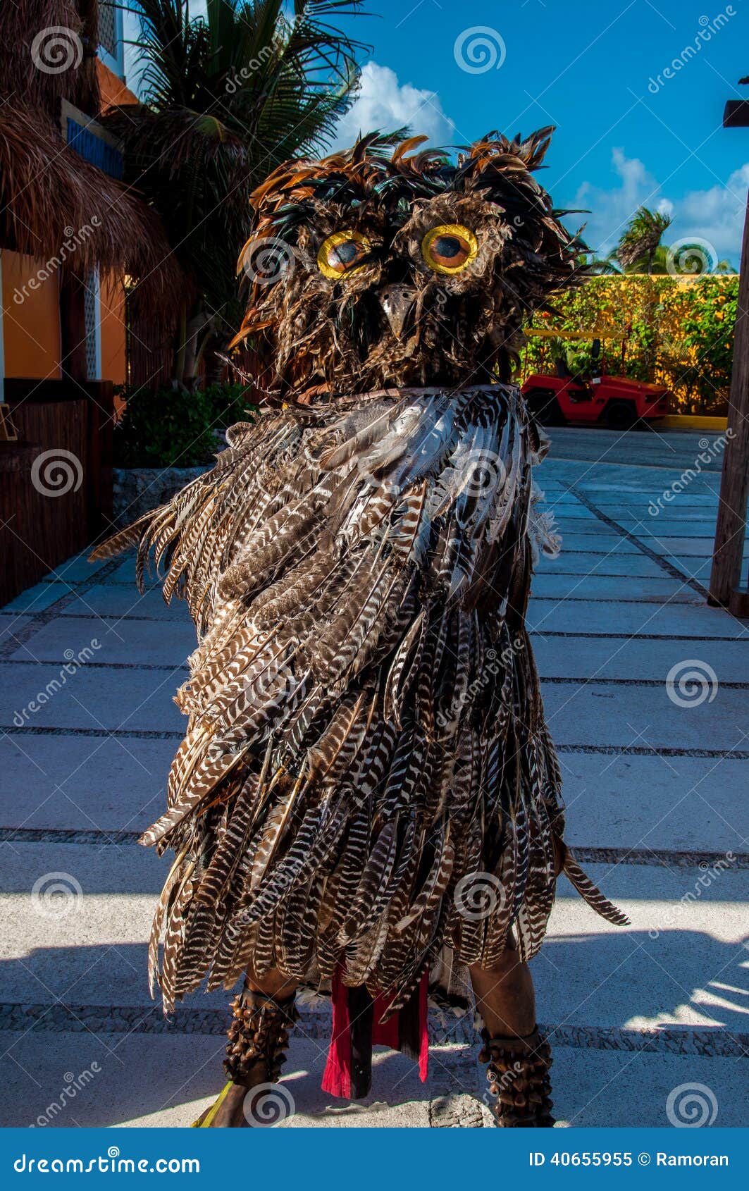 Mayan Celebration Dancer editorial image. Image of ancestor - 40655955