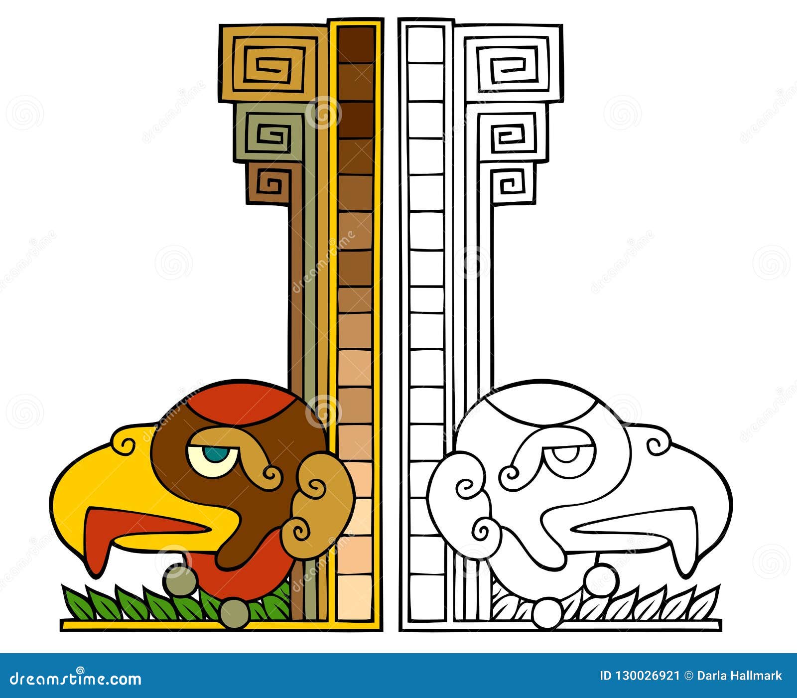 Mayan Clipart Borders