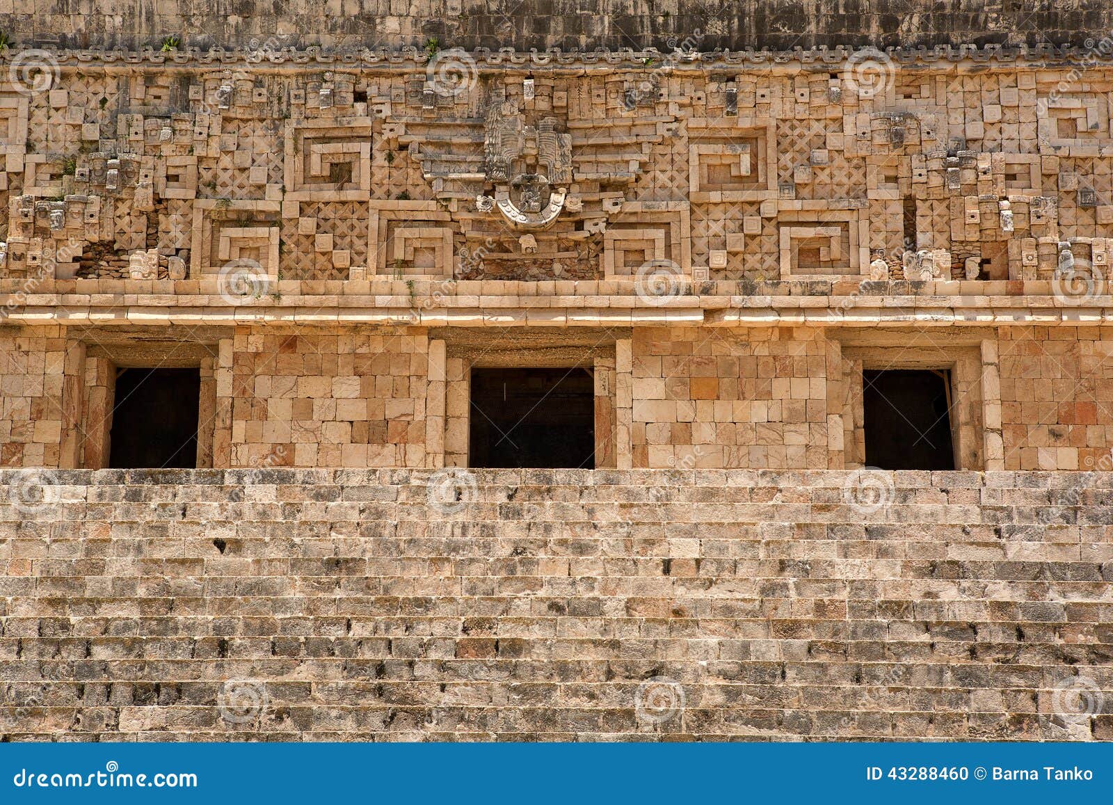 Mayan contruction detail stock photo. Image of shape - 43288460