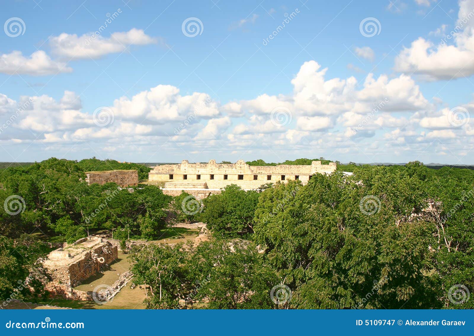 Mayan Football Field Picture. Image: 5109747