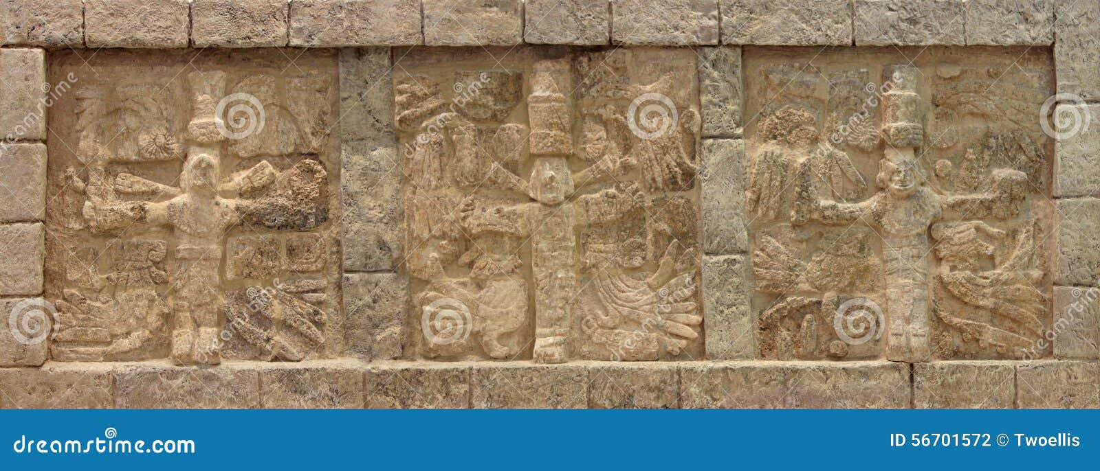 Mayan frieze stock photo. Image of expression, panel - 56701572