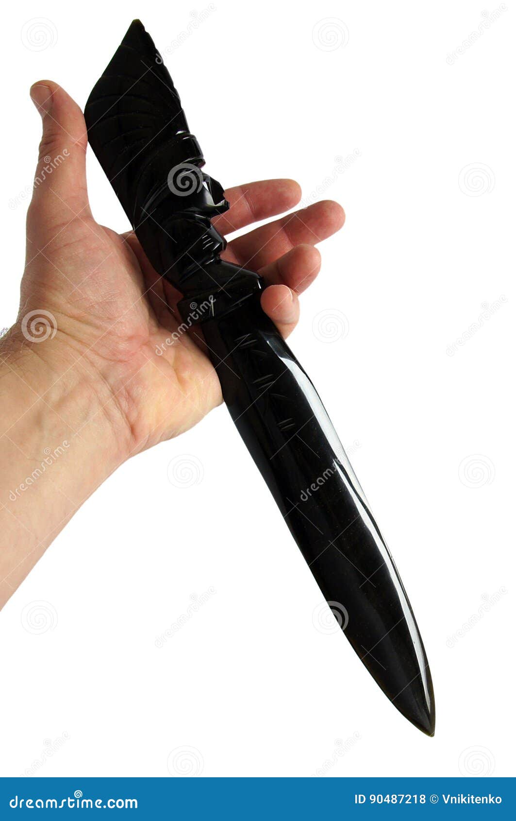 Mayan Obsidian Blade