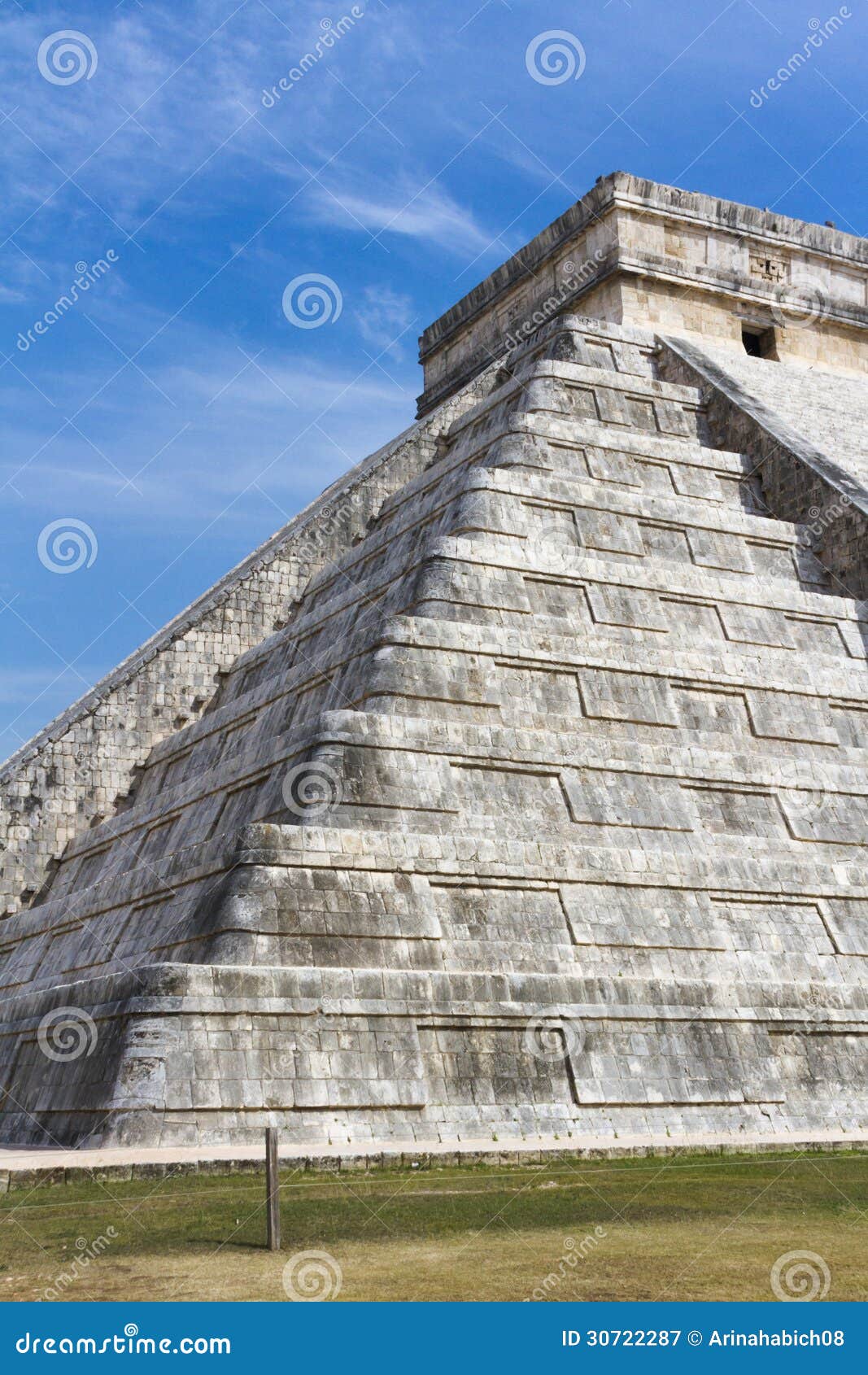 Mayan pyramid stock image. Image of mexico, site, archeological - 30722287