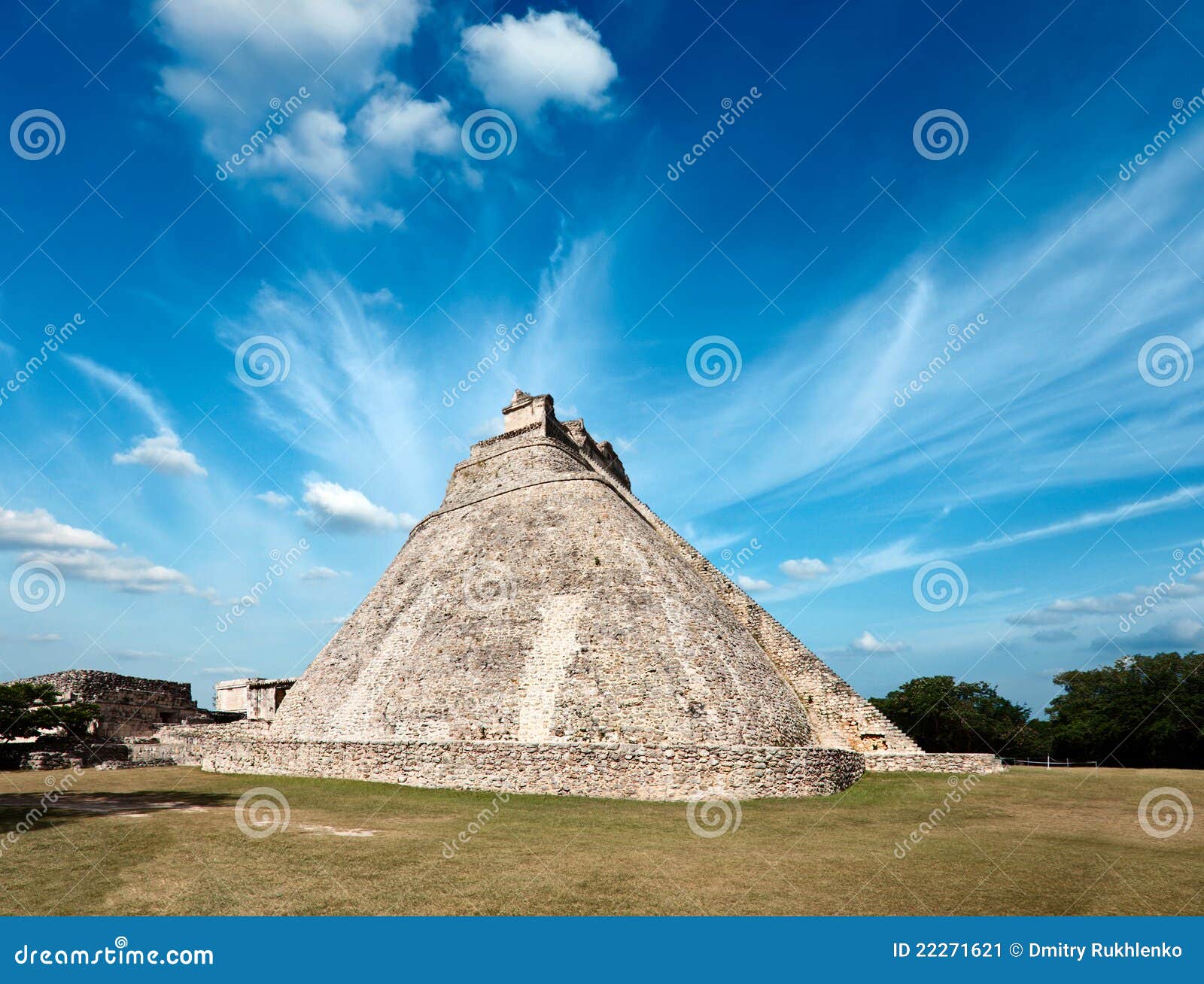 Mayan Pyramid , Uxmal, Mexico Stock Photography | CartoonDealer.com ...