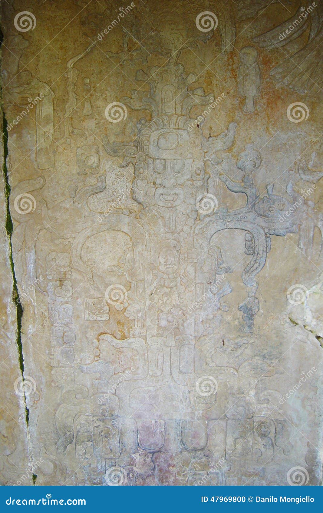 Mayan relief stock photo. Image of tourism, ruins, palenque - 47969800