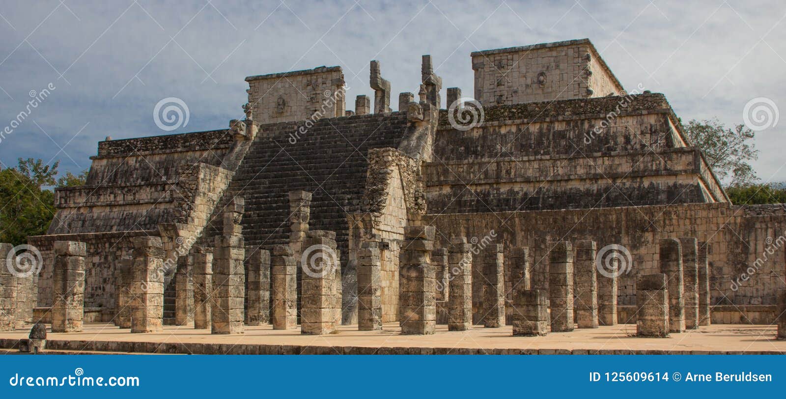 Ancient Ruins of Chichen Itza Stock Photo - Image of itza, mayan: 125609614