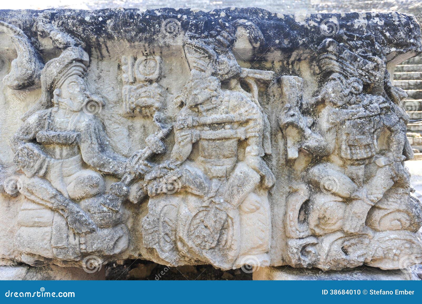 The Mayan ruins of Copan stock photo. Image of history - 38684010