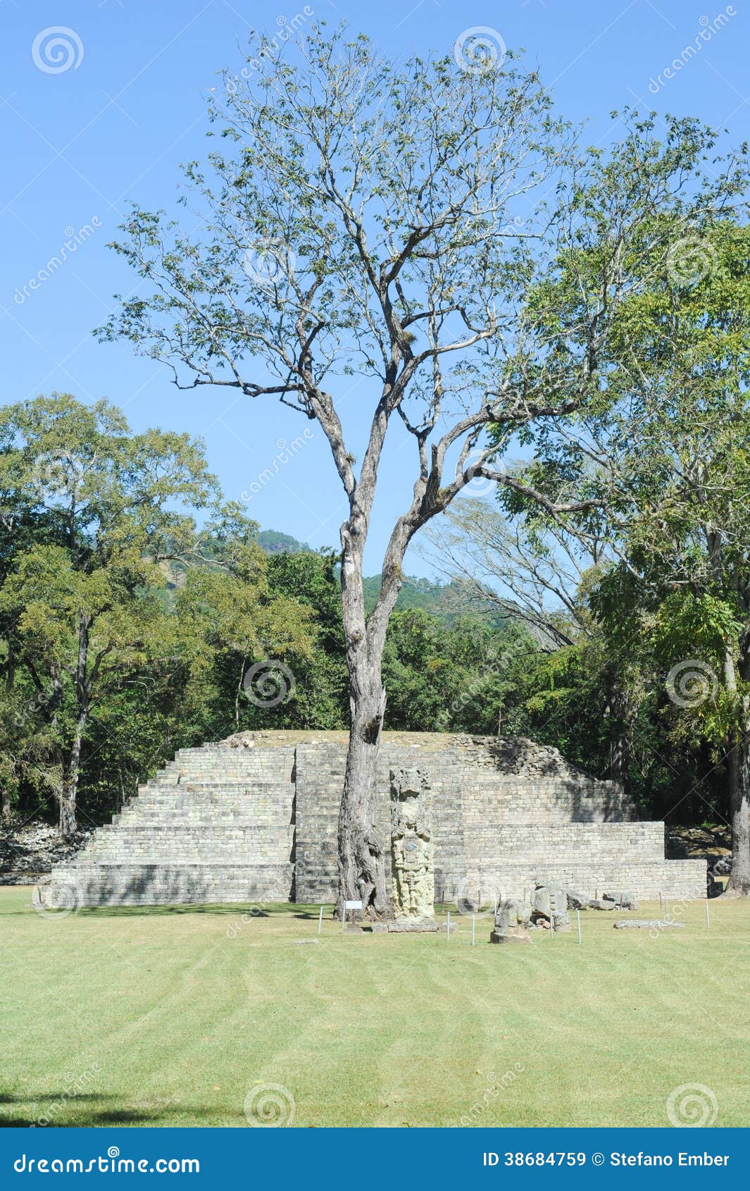 The Mayan ruins of Copan stock image. Image of rating - 38684759