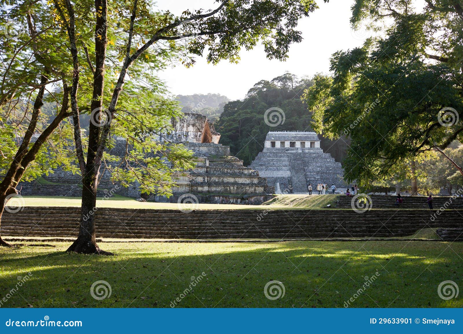 Mayan Ruins in Palenque, Mexico Stock Image - Image of mexico, mexican ...