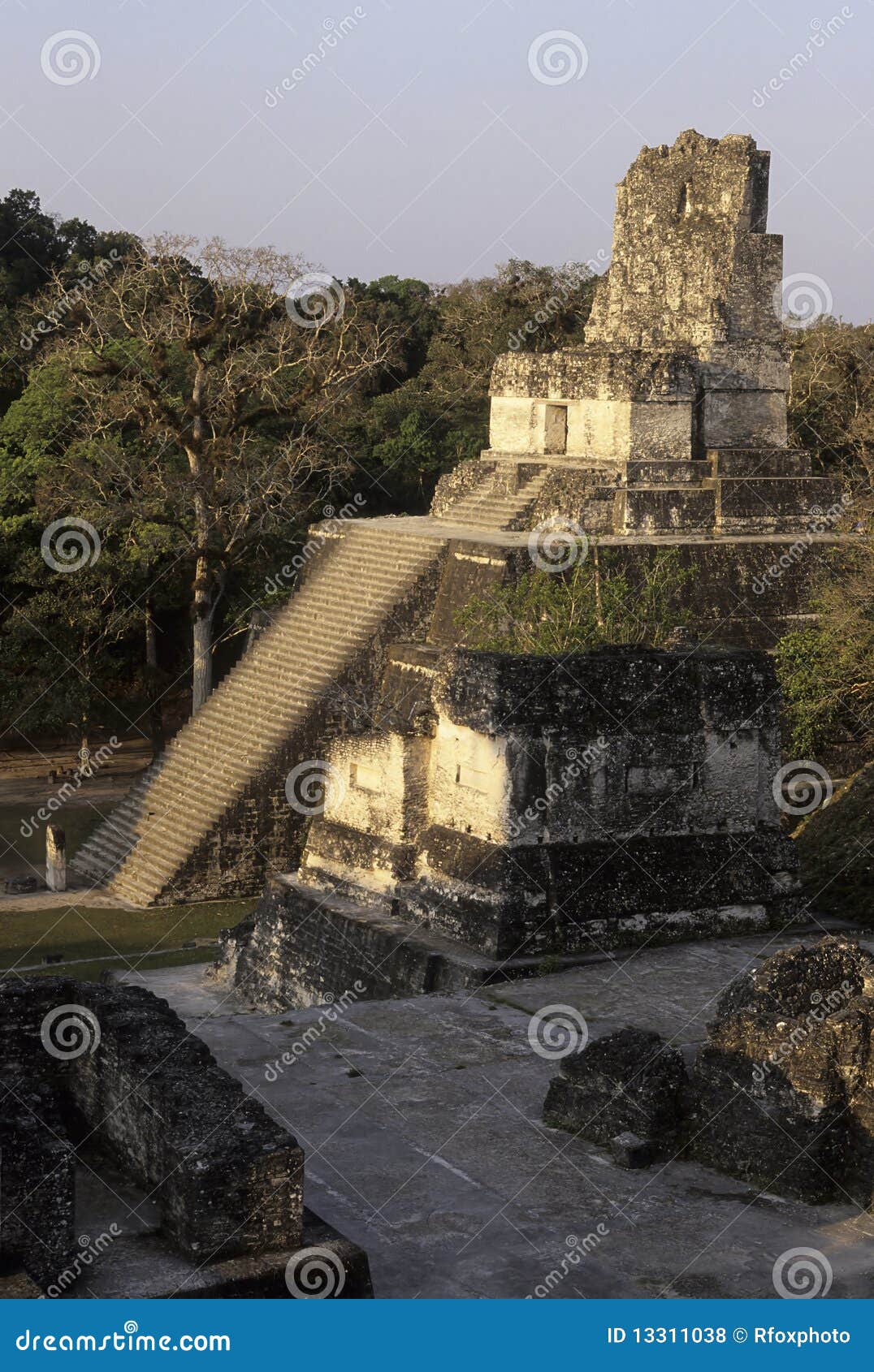 Mayan Ruins- Tikal, Guatemala Stock Photo - Image of heritage ...
