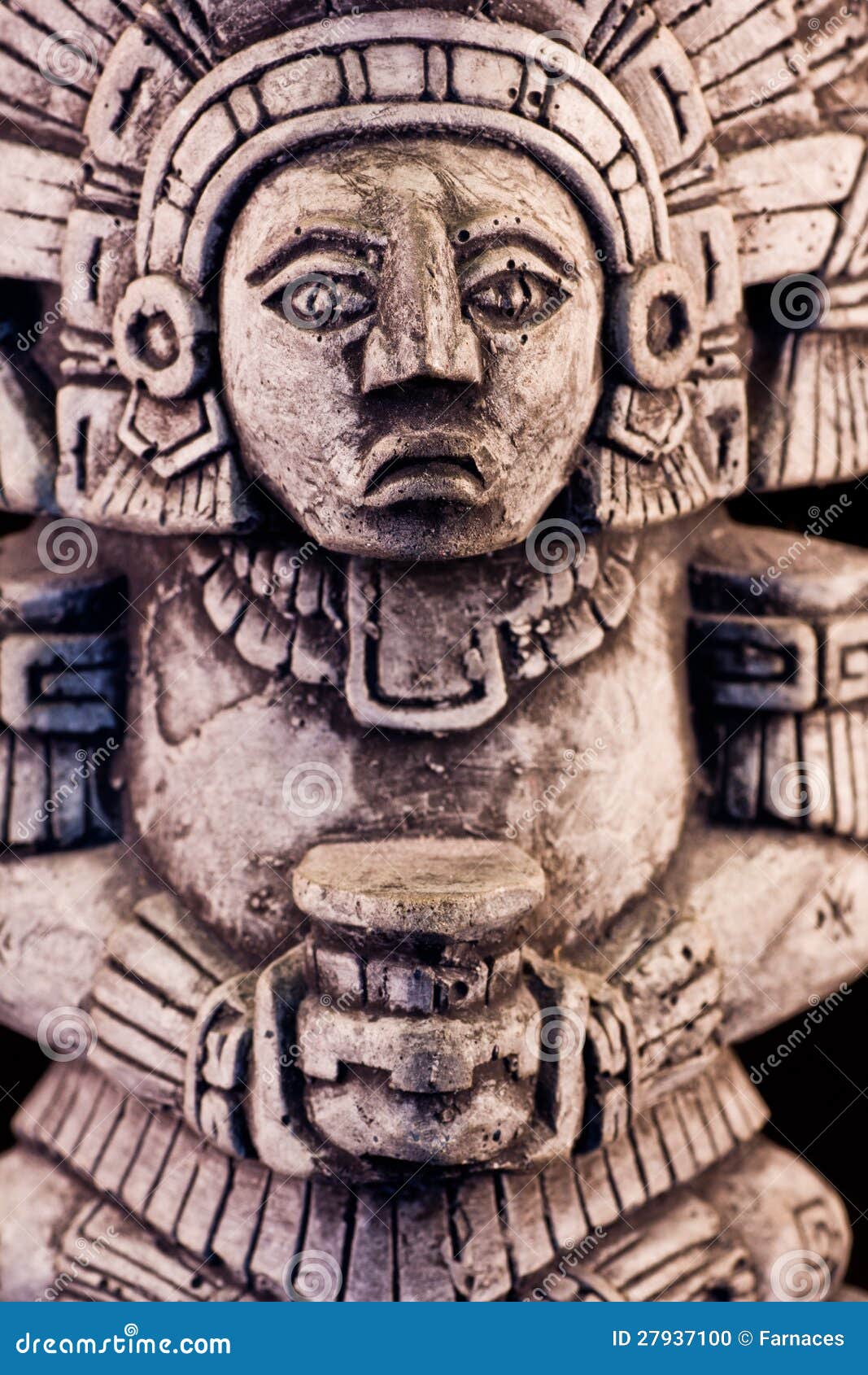 Mayan sculpture stock photo. Image of icon, historic - 27937100