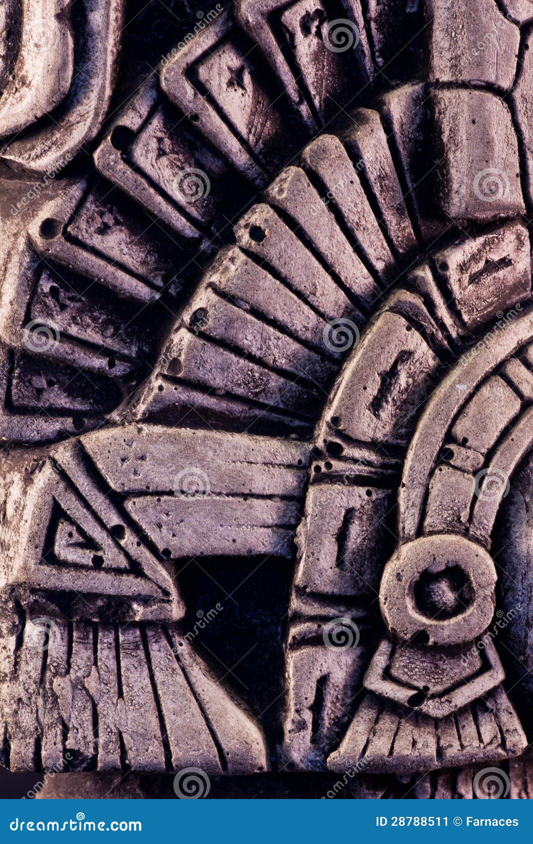 Mayan sculpture stock image. Image of mexico, mayan, archeology - 28788511