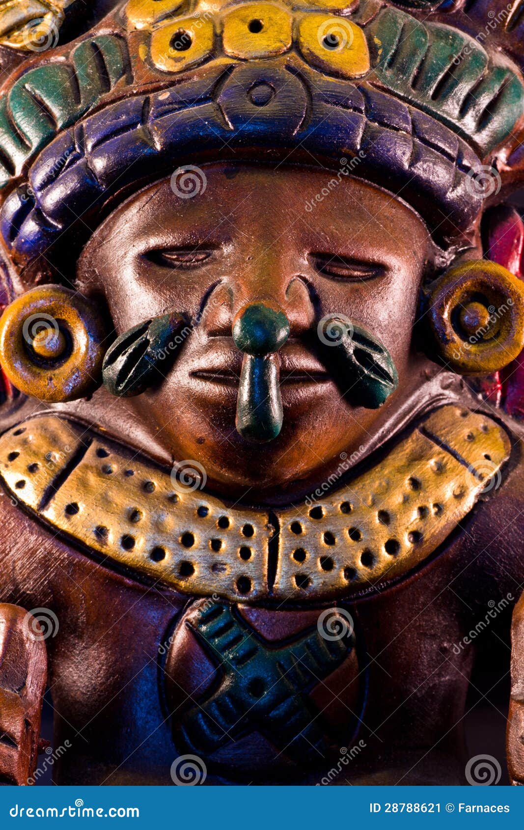 Mayan sculpture stock image. Image of american, craft - 28788621