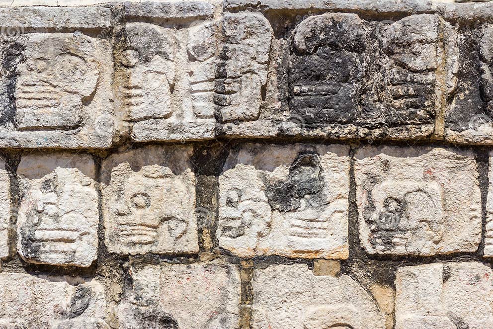 Mayan Stone Carvings stock photo. Image of hand, history - 55956498