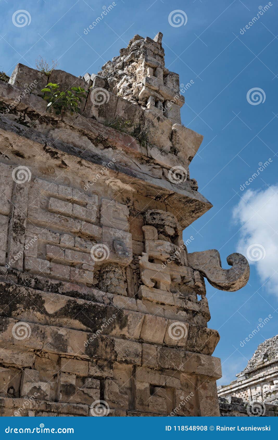 Mayan Stone Reliefs in Chichen Itza, Yucatan, Mexico, Stock Photo ...