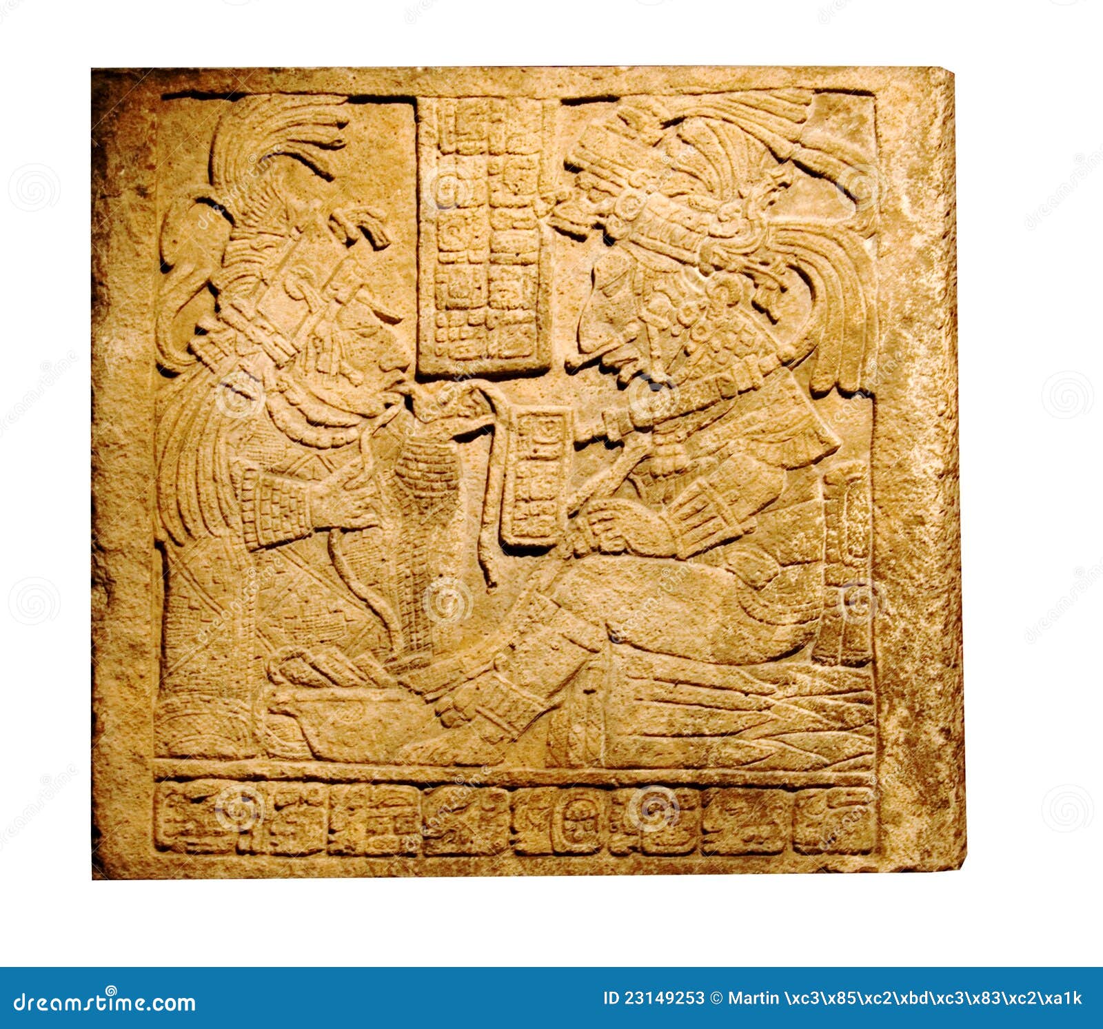 Mayan tablet stock image. Image of religious, historic - 23149253