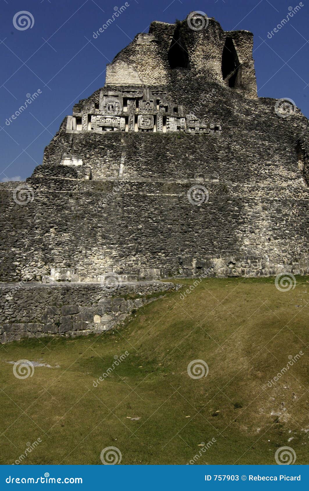 Mayan Temple Pyramid Chichen Itza Mexico Stock Photo | CartoonDealer ...