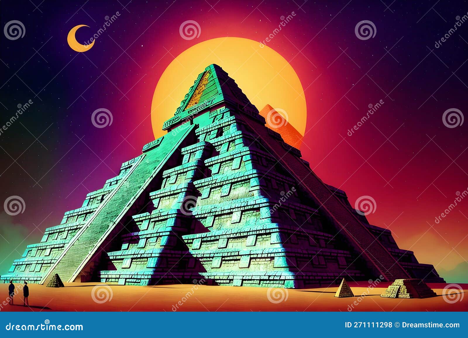 Mayan Temple Historic Ancient Famous Pyramid Generative Ai Illustration ... Mayan Temple Historic Ancient Famous Pyramid Generative Ai Illustration ...
