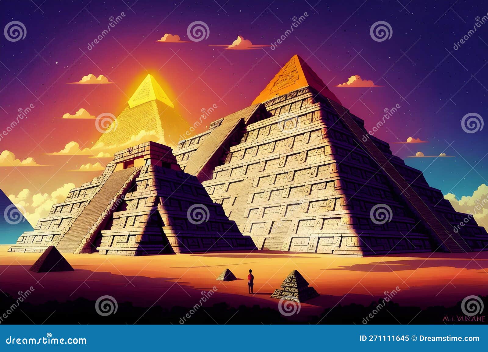 Mayan Temple Historic Ancient Famous Pyramid Generative Ai Illustration ... Mayan Temple Historic Ancient Famous Pyramid Generative Ai Illustration ...