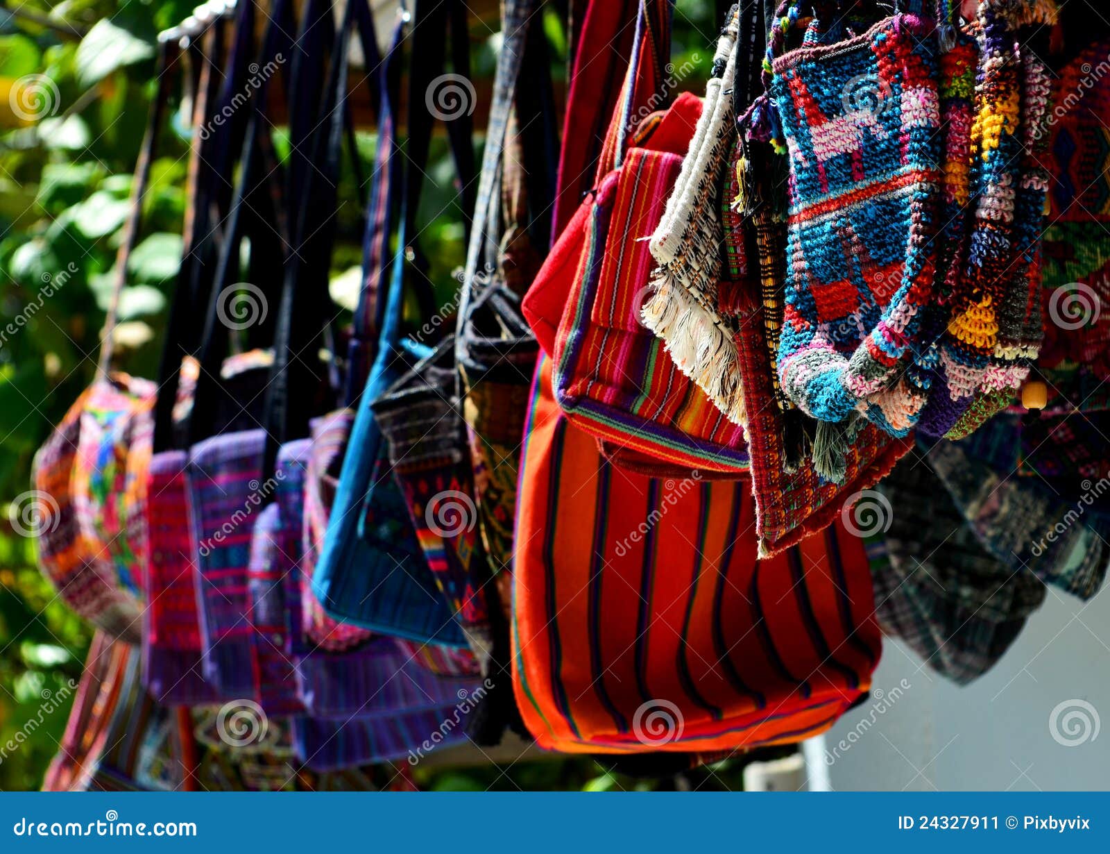 Mayan Textile Handbags stock image. Image of woven, garment - 24327911