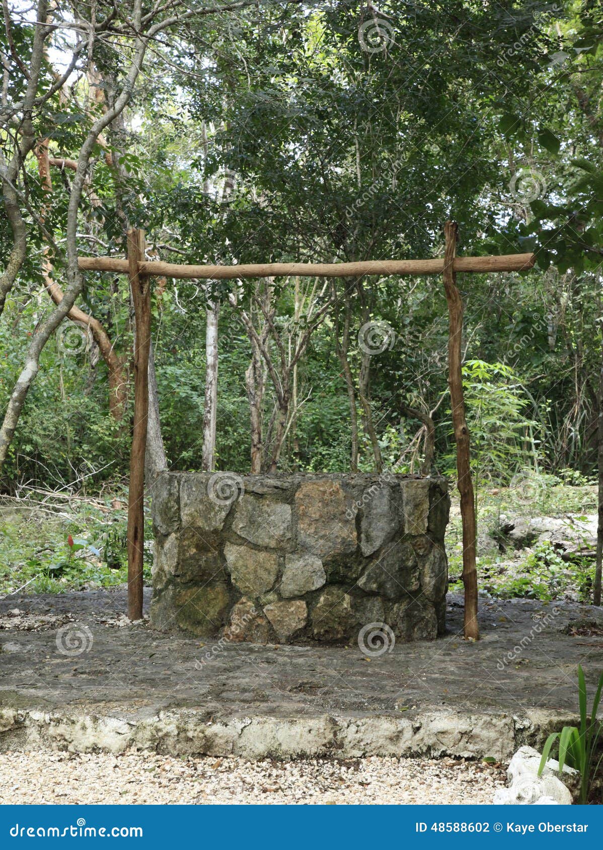 Mayan villagers well stock photo. Image of washed, water - 48588602