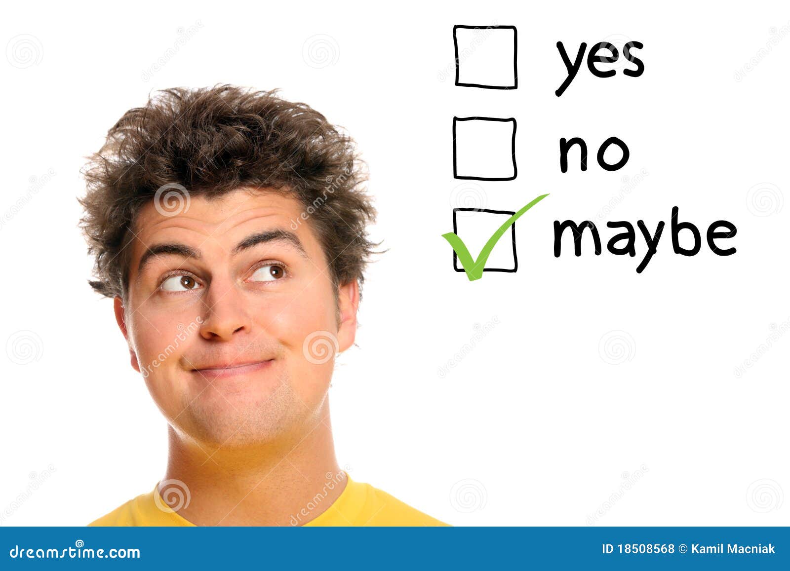 Maybe stock photo. Image of choice, corporate, screen - 18508568