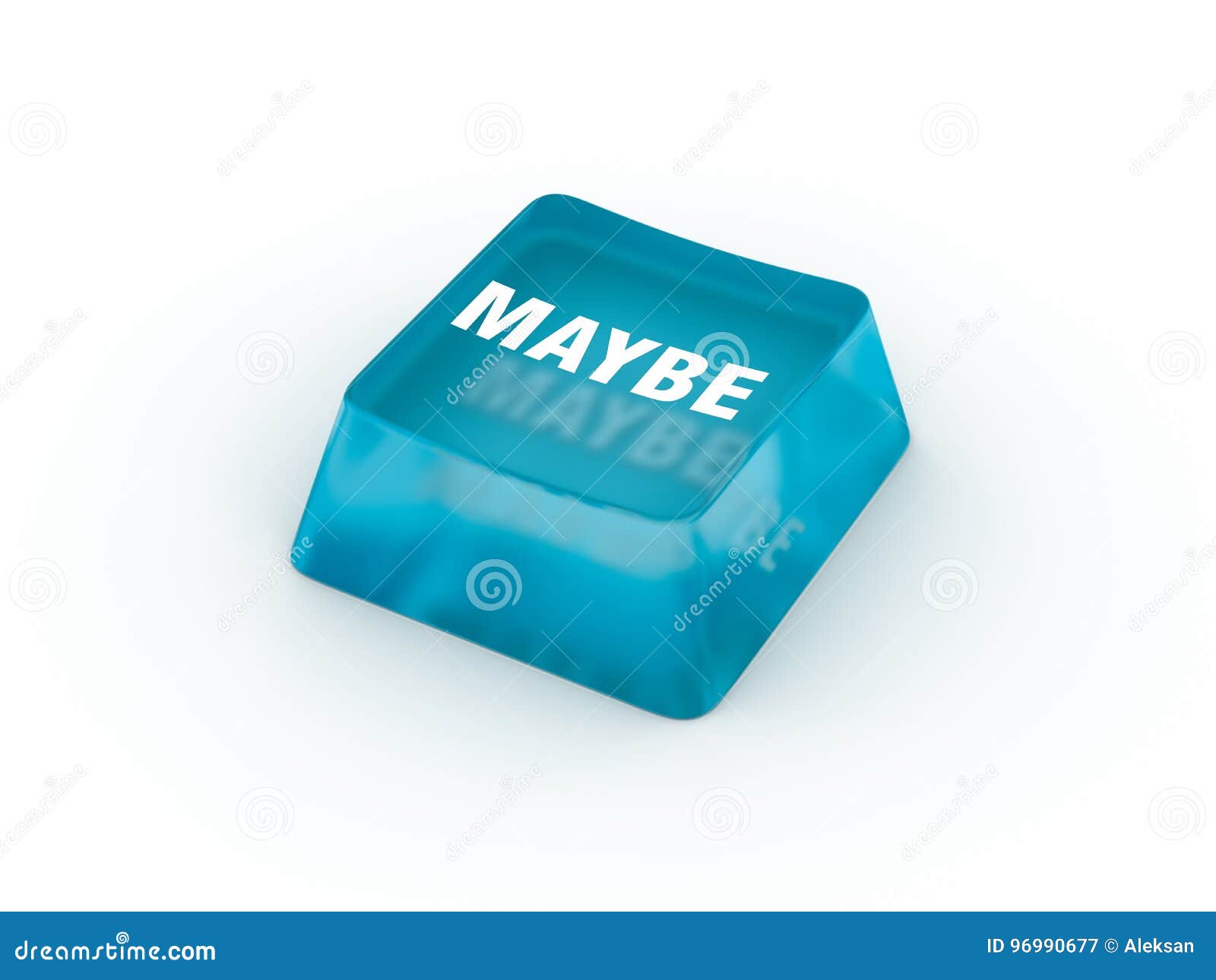 Maybe on keyboard button. stock illustration. Illustration of help ...