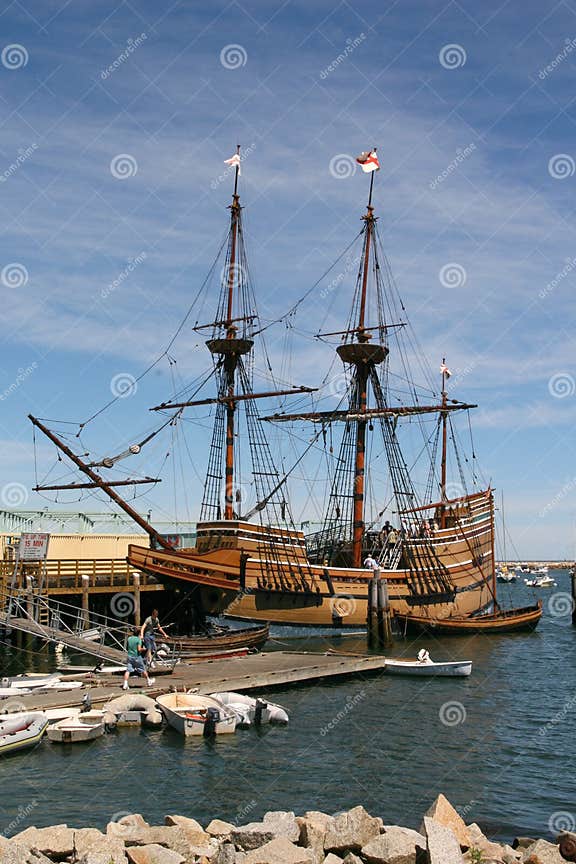 The Mayflower stock photo. Image of atlantic, pilgrim - 3070916