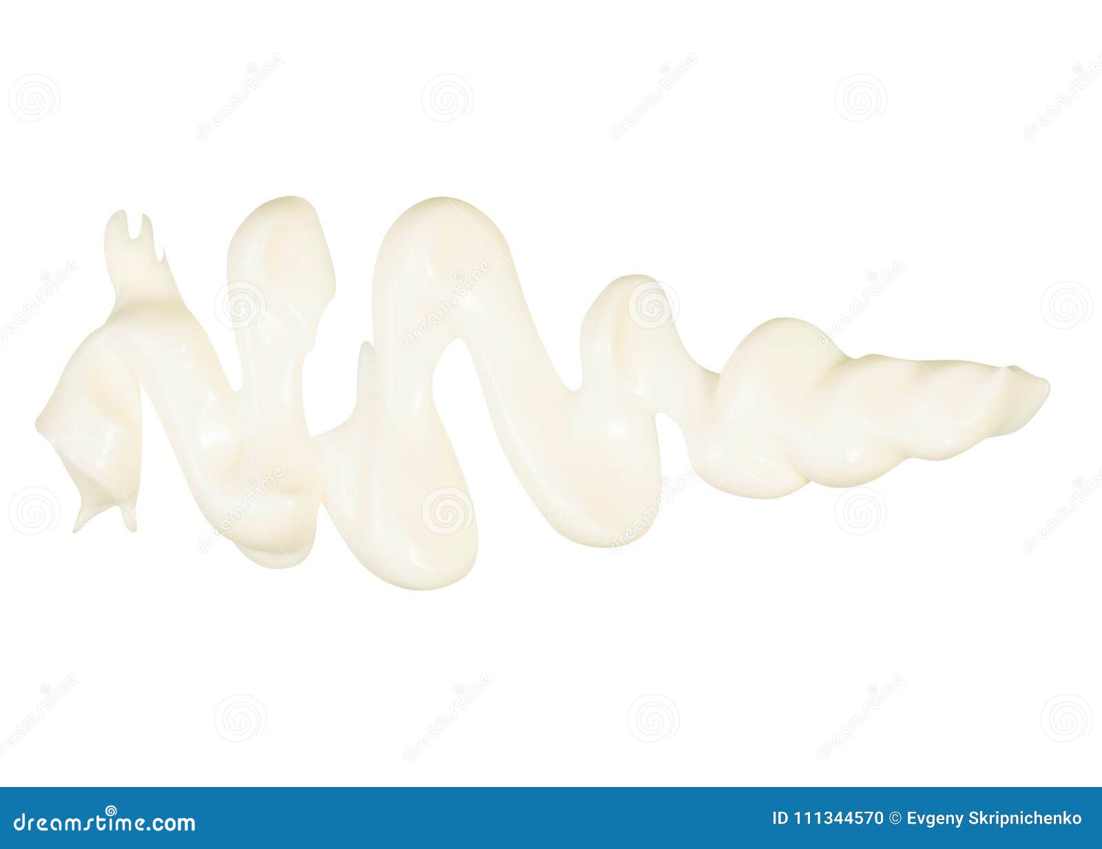 Mayonnaise drops top view stock photo. Image of clipping - 111344570