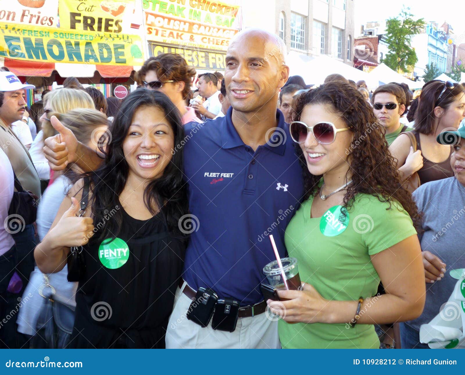 Mayor Adrian Fenty and Admirers Editorial Photography - Image of ...