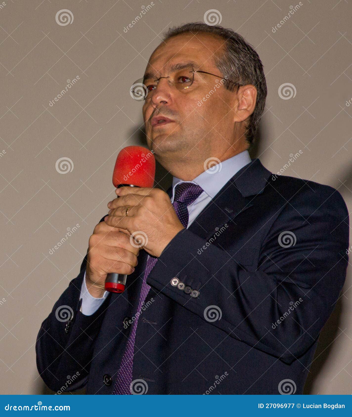 Mayor Emil Boc at the Comedy Cluj Opening Editorial Photography - Image ...