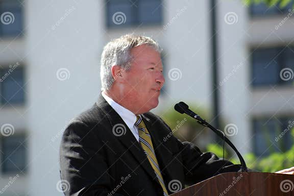Mayor of Orlando, Florida, Buddy Dyer Editorial Photography - Image of ...