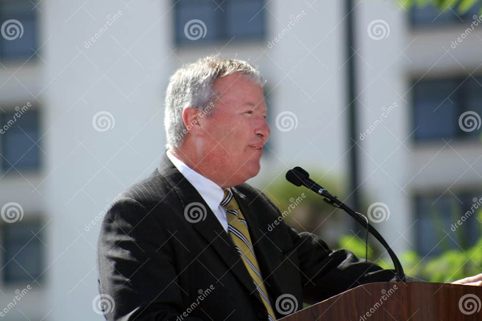 Mayor of Orlando, Florida, Buddy Dyer Editorial Photography - Image of ...