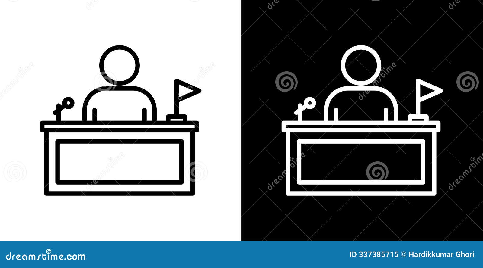 Mayor Icon. Monochrome Style Design From Professions Icon Collection ...