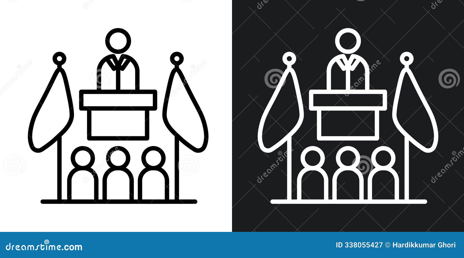 Mayor Icon Vector | CartoonDealer.com #107100626