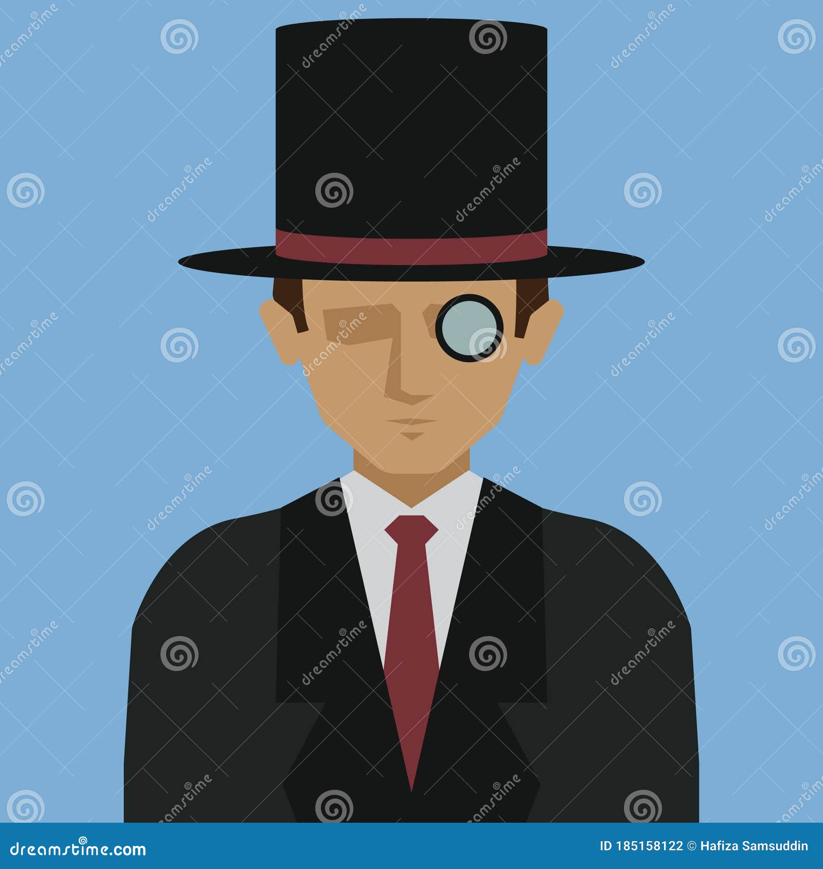 Mayor. Vector Illustration Decorative Design Stock Vector ...