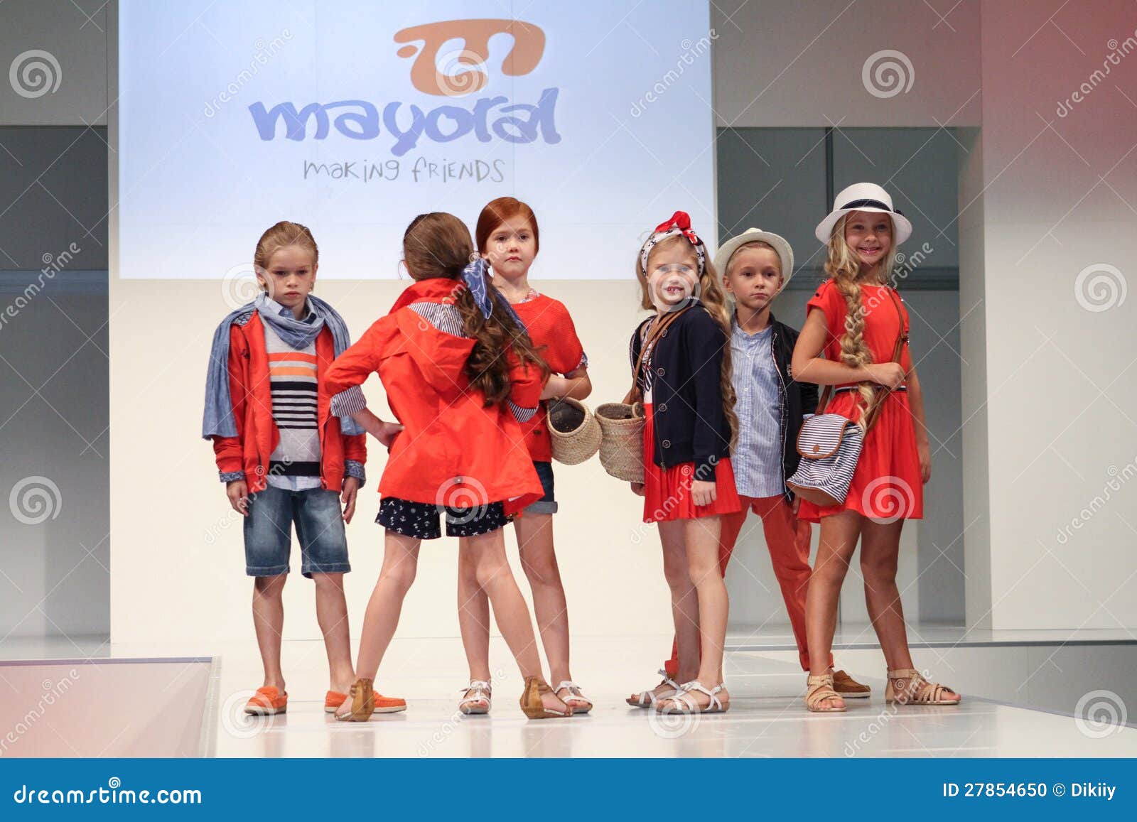 Mayoral Clothing Collection Editorial Image - Image of beauty ...