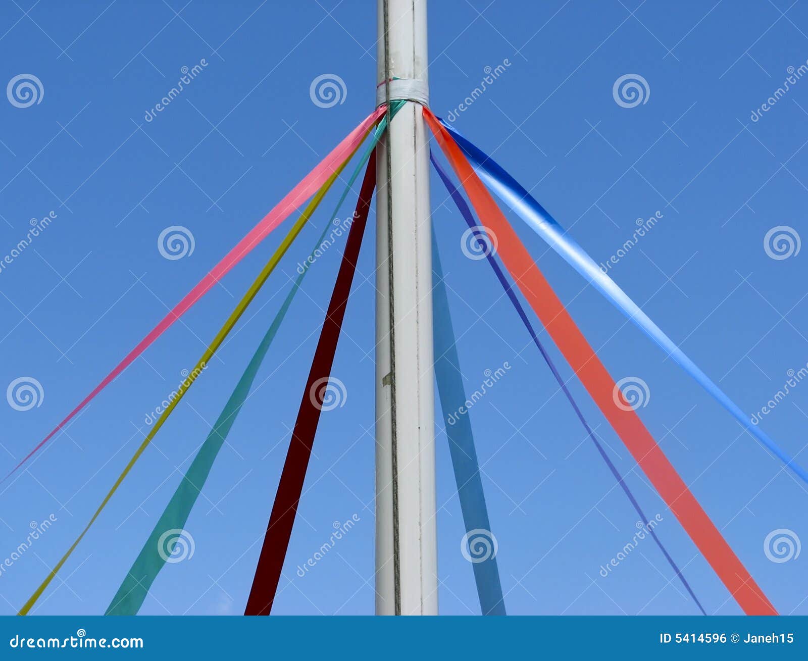 Maypole stock photo. Image of recreation, maypole, teamwork - 5414596