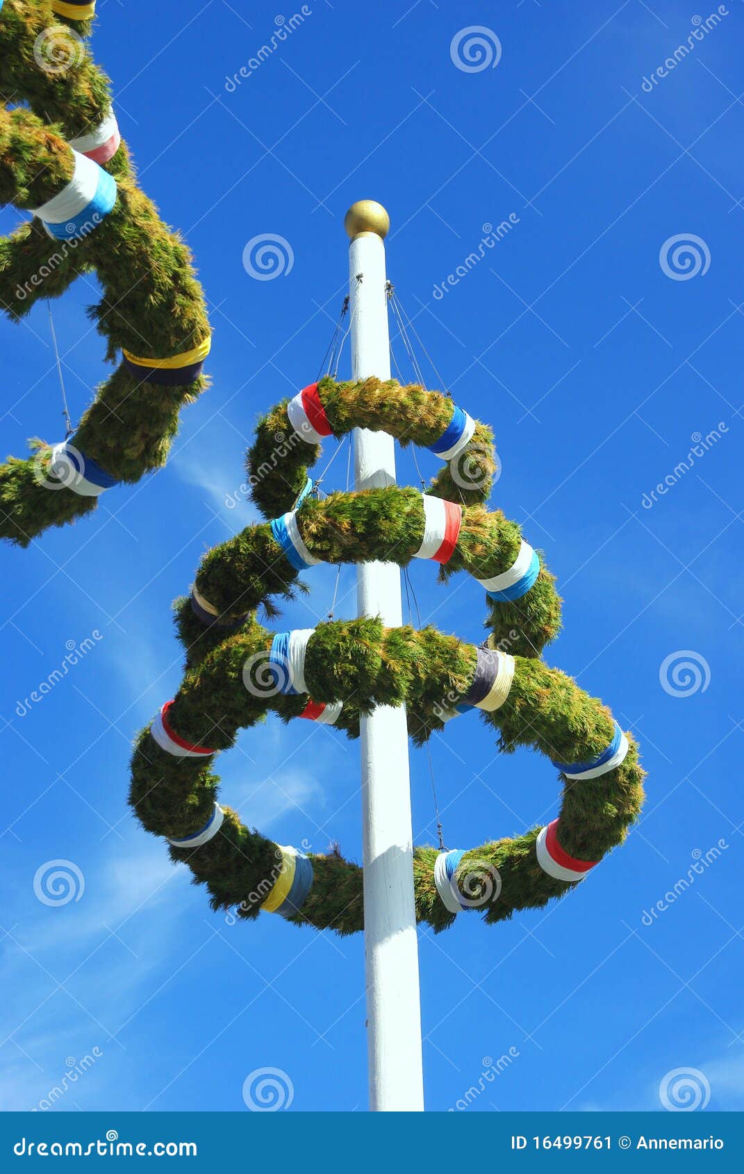 Maypole Germany editorial photo. Image of germany, local - 16499761